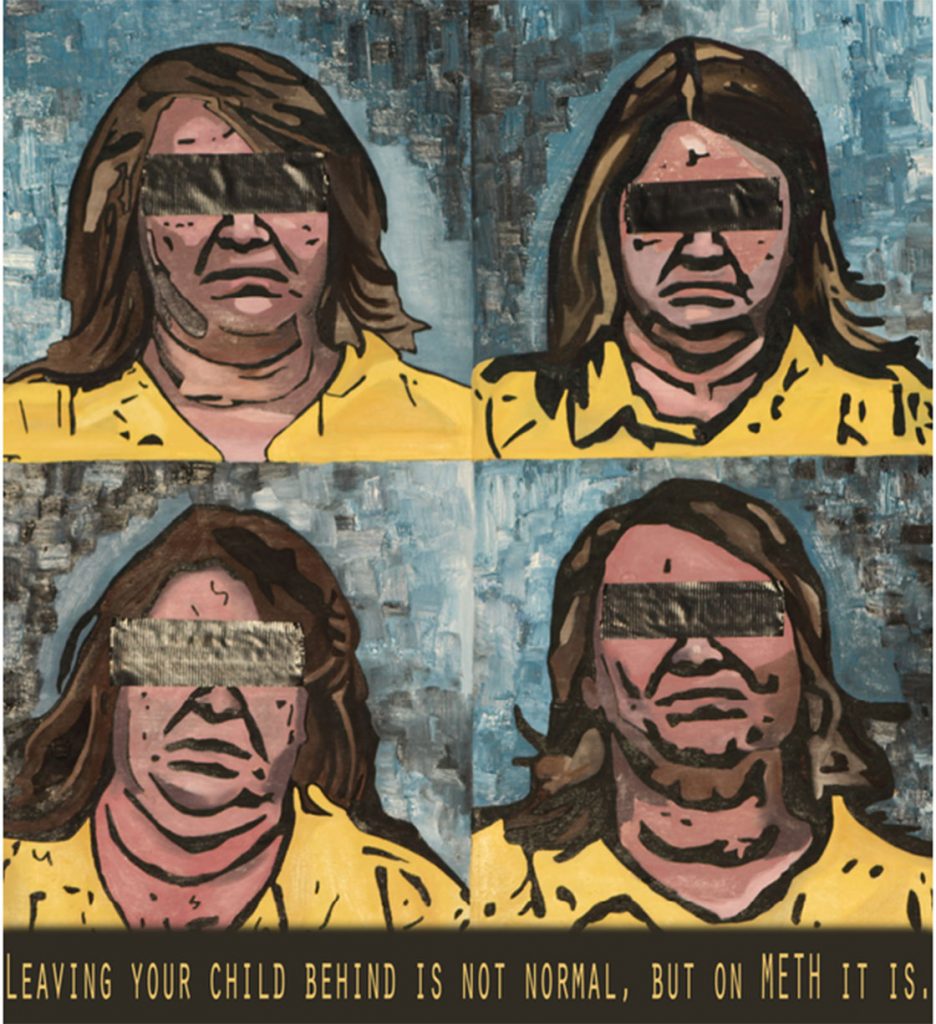 Can GRHS Artist's Moving Painting 'Meth Mom' Win State Contest ...