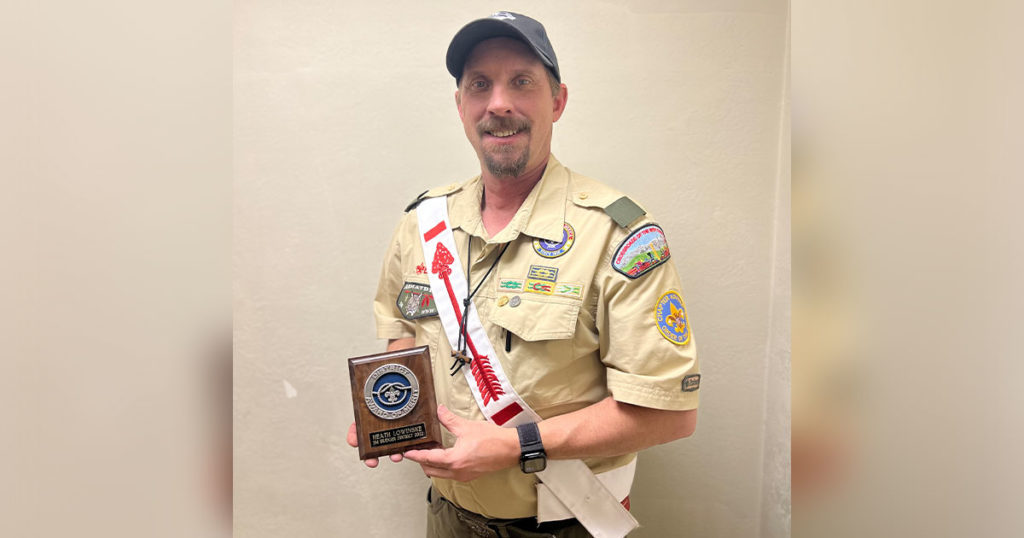 Local Scoutmaster Heath Lowinske Receives Highest Honor a Volunteer Can ...
